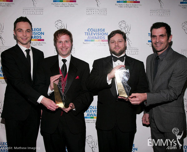 Jim Parsons, Jeff Hersh, Nicolaas Bertelsen and Ty Burrell at the 31st ...