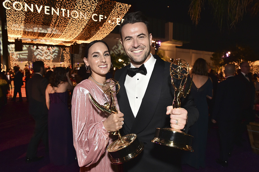 Meredith Winston and Ben Winston of Adele: One Night Only at the Governors Gala at the 2022 ...