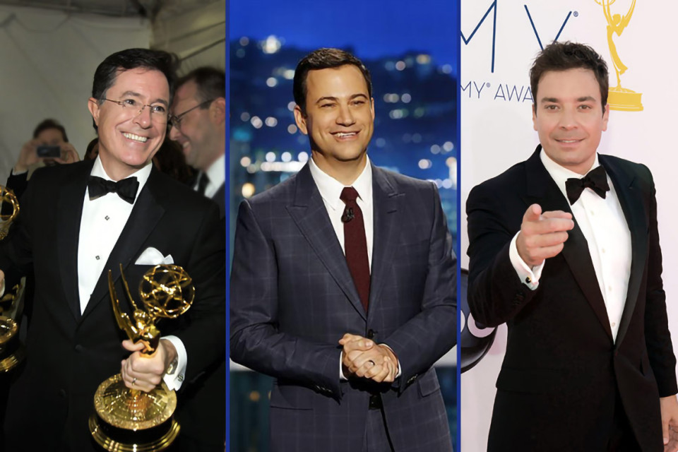 Colbert, Kimmel, Fallon to Present at 66th Emmys | Television Academy