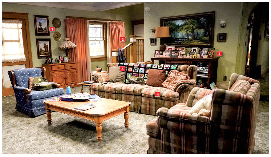 roseanne set layout