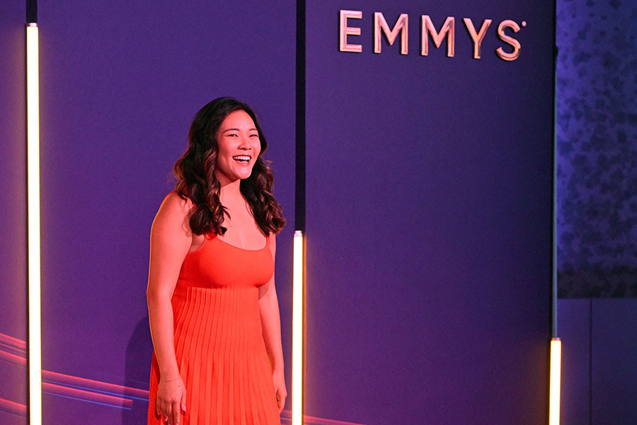 Morgan Gee attends the first night of the 76th Emmy Awards Nominee ...