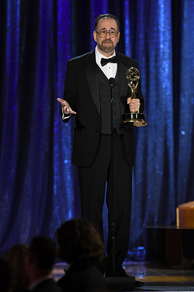 Nik Ranieri, winner for Outstanding Individual Achievement in Animation ...