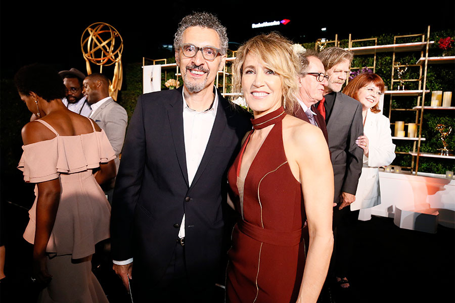 John Turturro and Felicity Huffman are seen at the 2017 Performers ...
