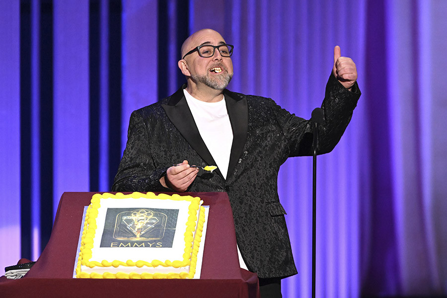 Presenter Duff Goldman of Baking Championships at the 75th Creative ...