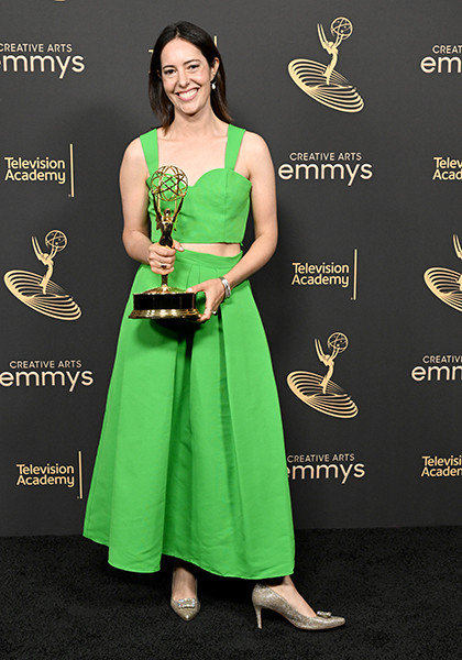 Ali Greer of Barry backstage at the 2022 Creative Arts Emmy Awards. | Television Academy