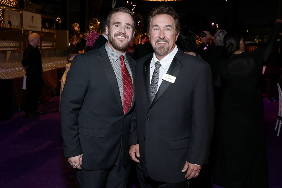 Jonathan Zabel and Bryce Zabel at the Governors Gala at the 2022 ...