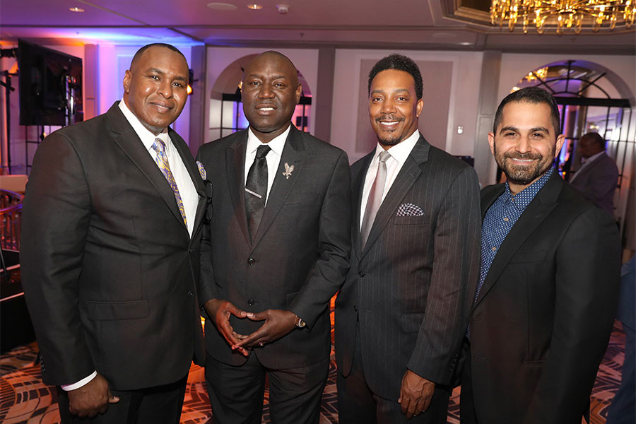 Christopher O'Neal, Benjamin Crump, Cliff Jones, and Farhoud Meybodi at the 12th Television ...