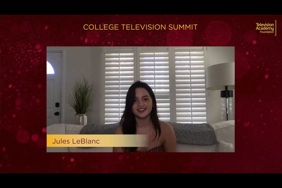 Jules LeBlanc speaks on "Building Your Brand on Social Media" at the ...