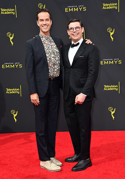 Jonathan Parks Ramage and Ryan O'Connell on the Red Carpet at the 2019 ...