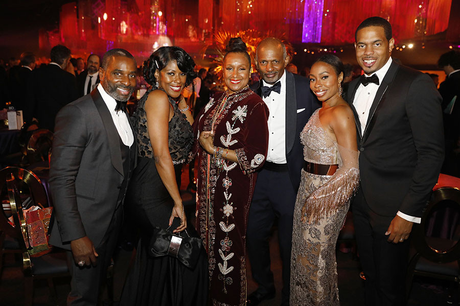 Lawrence Davis, Mona Bowman, Debi Young, Gerard Young, Ngozi Young, and ...