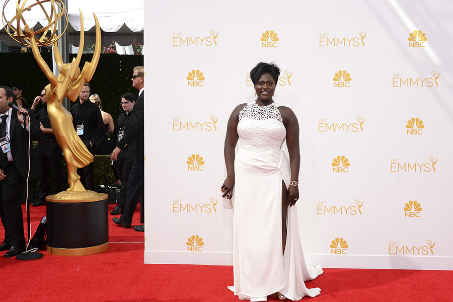 Danielle Brooks of Orange is the New Black arrives at the 66th Emmys ...