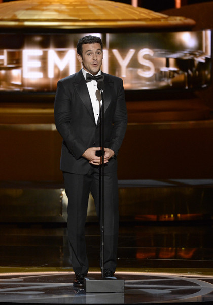 Fred Savage presents an award at the 67th Emmy Awards. | Television Academy