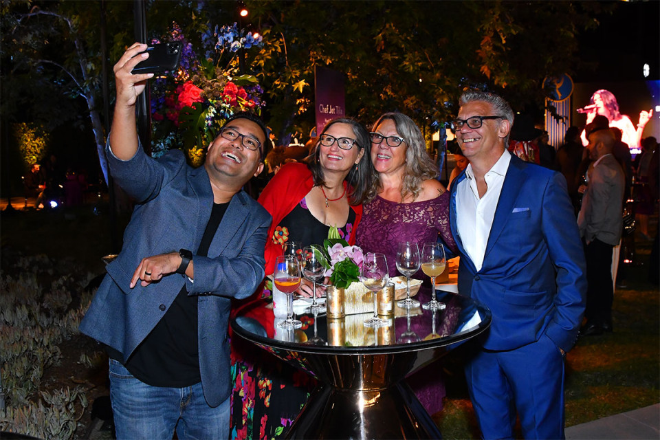 Joel Catalan, Debra Bronow, Peggy Lewis, and Mark Hensley attend the ...