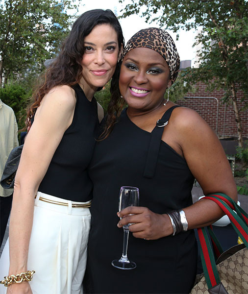 Kimberly Amacker and La Sonya Gunter at the New York Viewing Party for ...