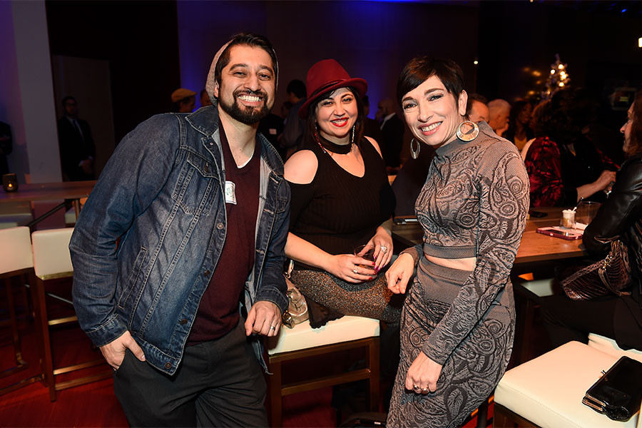 Ramiro Castro Jr., Tanya Bershadsky and Naomi Grossman attend ...