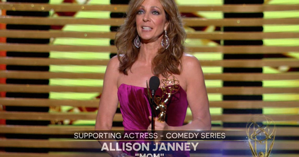 Allison Janney Wins for Supporting Actress in a Comedy Series ...