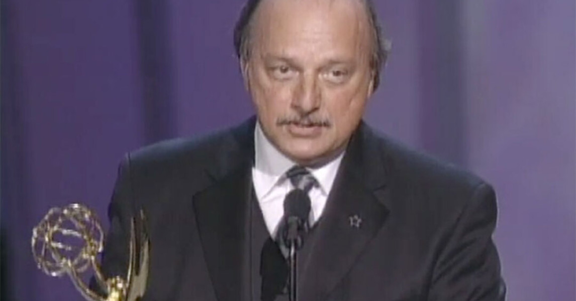 Dennis Franz accepts the Emmy for Lead Actor in a Drama | Television ...