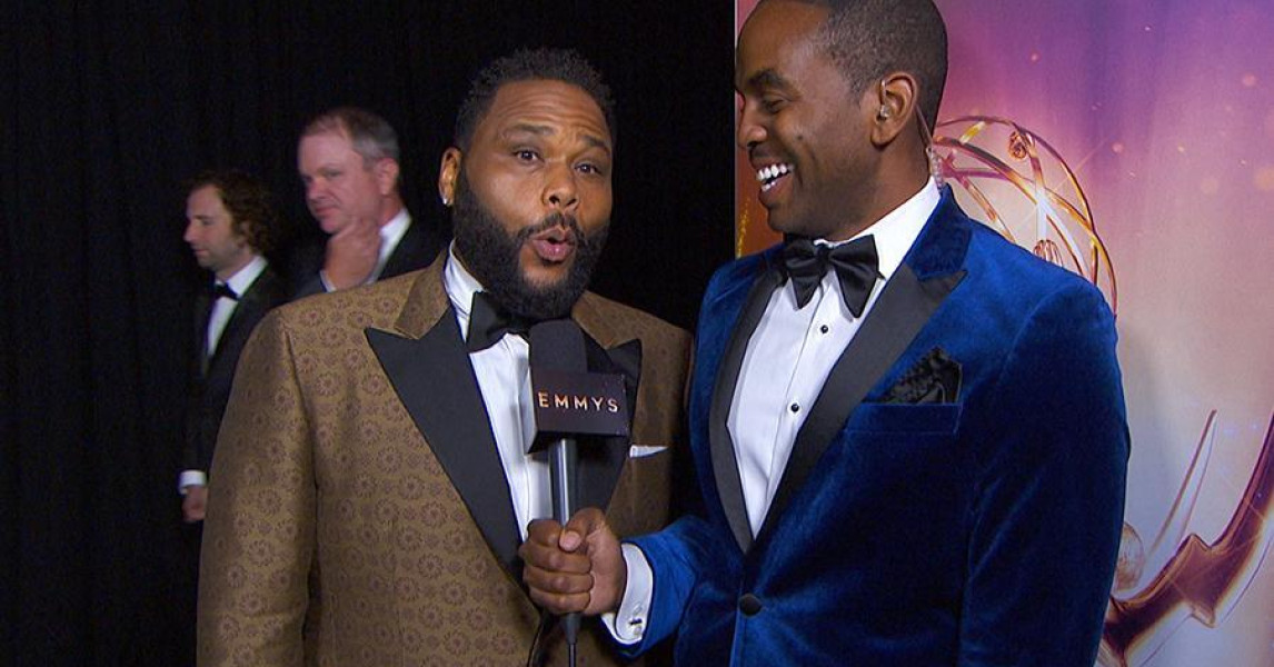 71st Emmy Awards: Backstage LIVE! with Anthony Anderson | Television ...
