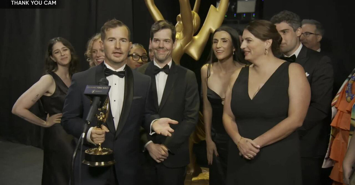 Last Week Tonight With John Oliver: 77th Emmy Awards Thank You Cam ...